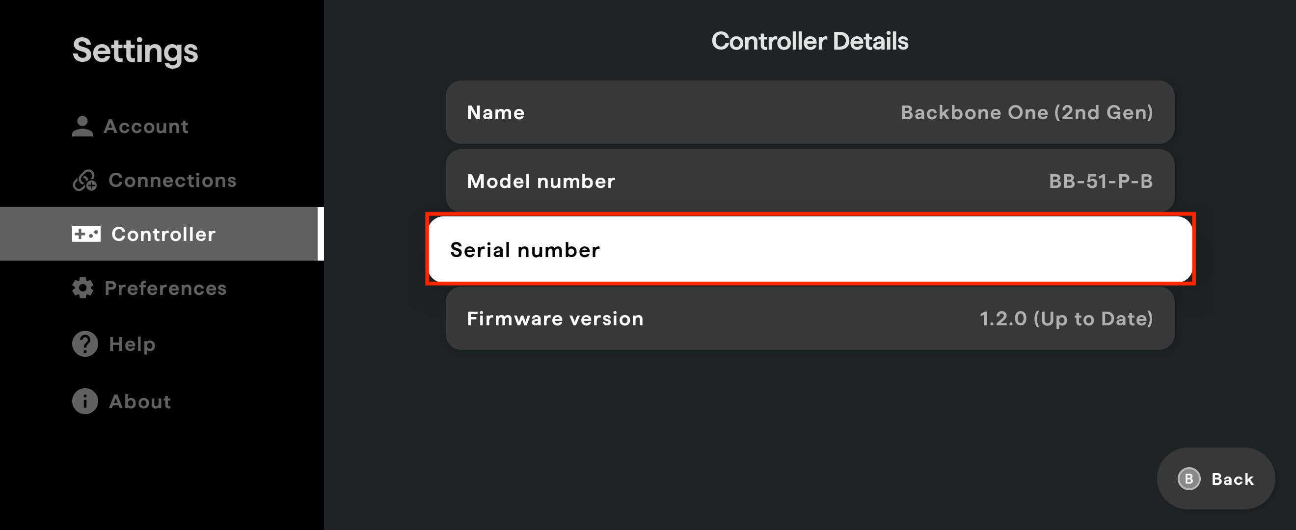 Hur hittar jag min enhets serienummer? – FAQ | Backbone